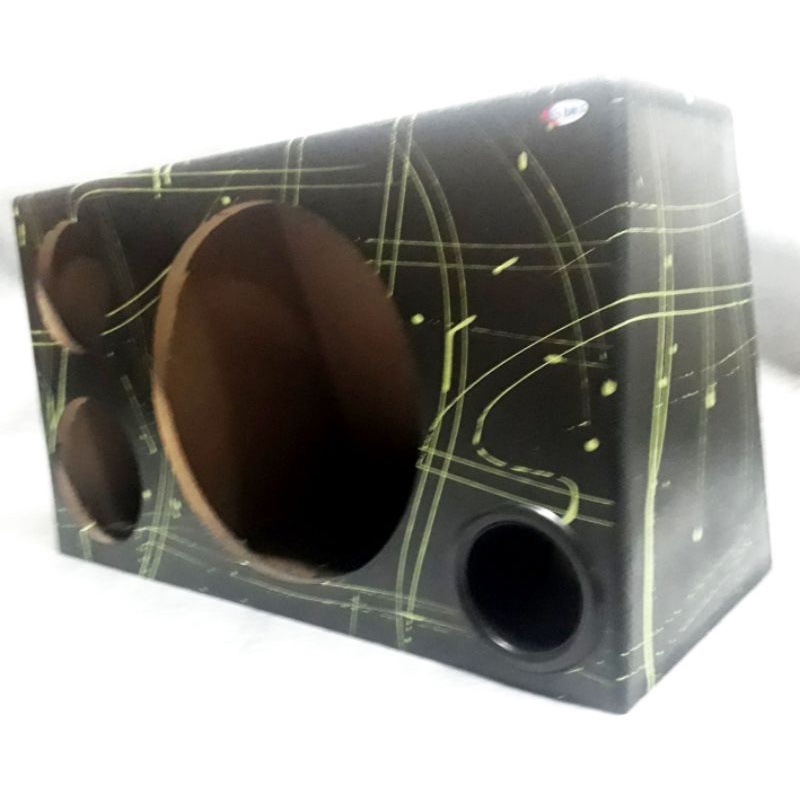 Trio Som Caixa Trio 10/12" Duto 3 Polegadas Corneta e Tweeter | Shopee Brasil