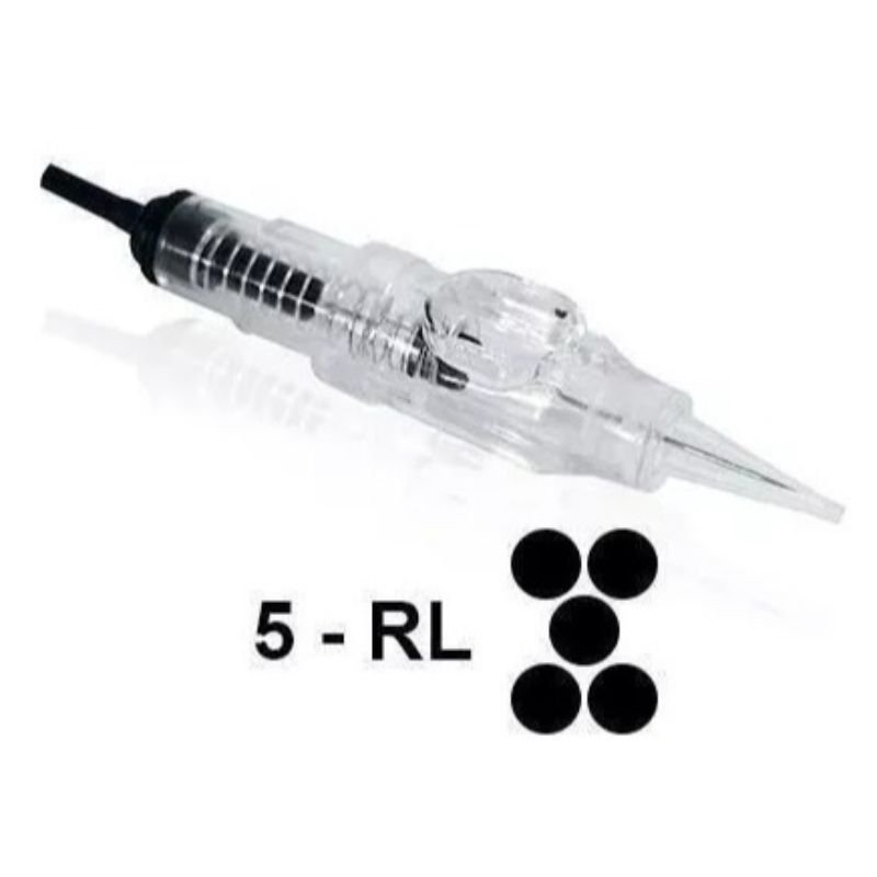 Kit 10 Agulhas Easy Click Dermografo 5RL Engate Rapido | Shopee Brasil