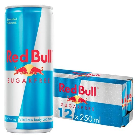 Postagem Rápida 12 Redbull Sugarfree Sem Açúcar Lata 250ml Fonte De ...