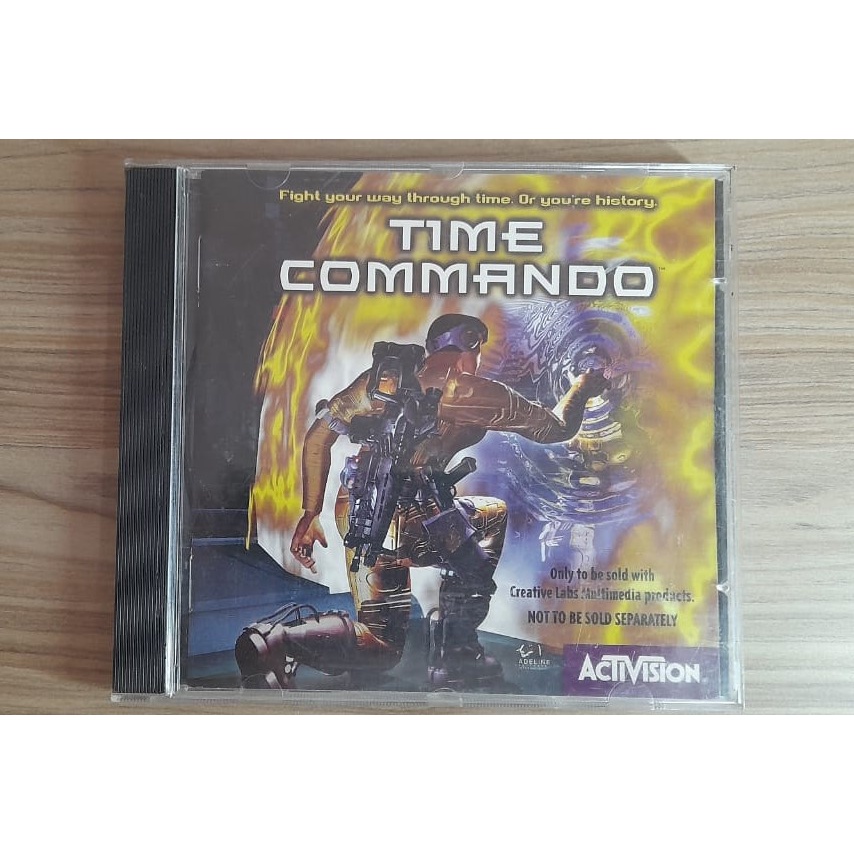 Jogo Time Commando Pc CD-Rom (Original Seminovo) | Shopee Brasil