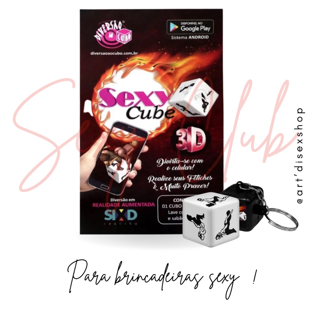 Sexy Cube 3D Jogo do Prazer | Shopee Brasil