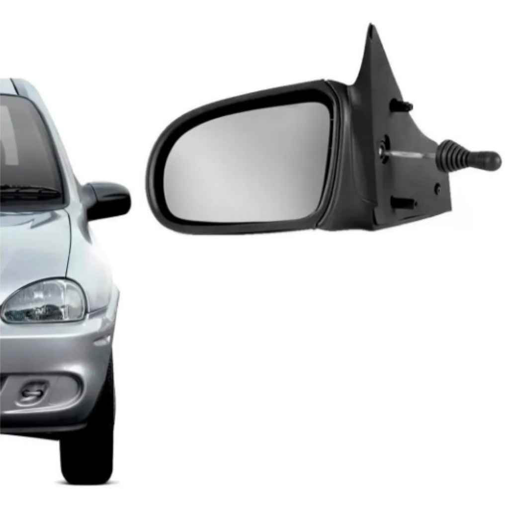 Retrovisor Corsa Hatch Sedan Wind Classic 93 94 95 96 97 98 A 02 - Com Controle 2 e 4 Portas ...