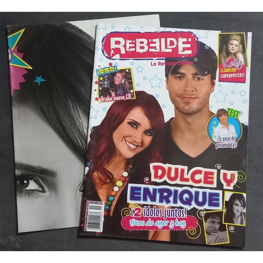 Importada- Revista Rebelde Oficial (Com Mega Pôster frente e verso ...