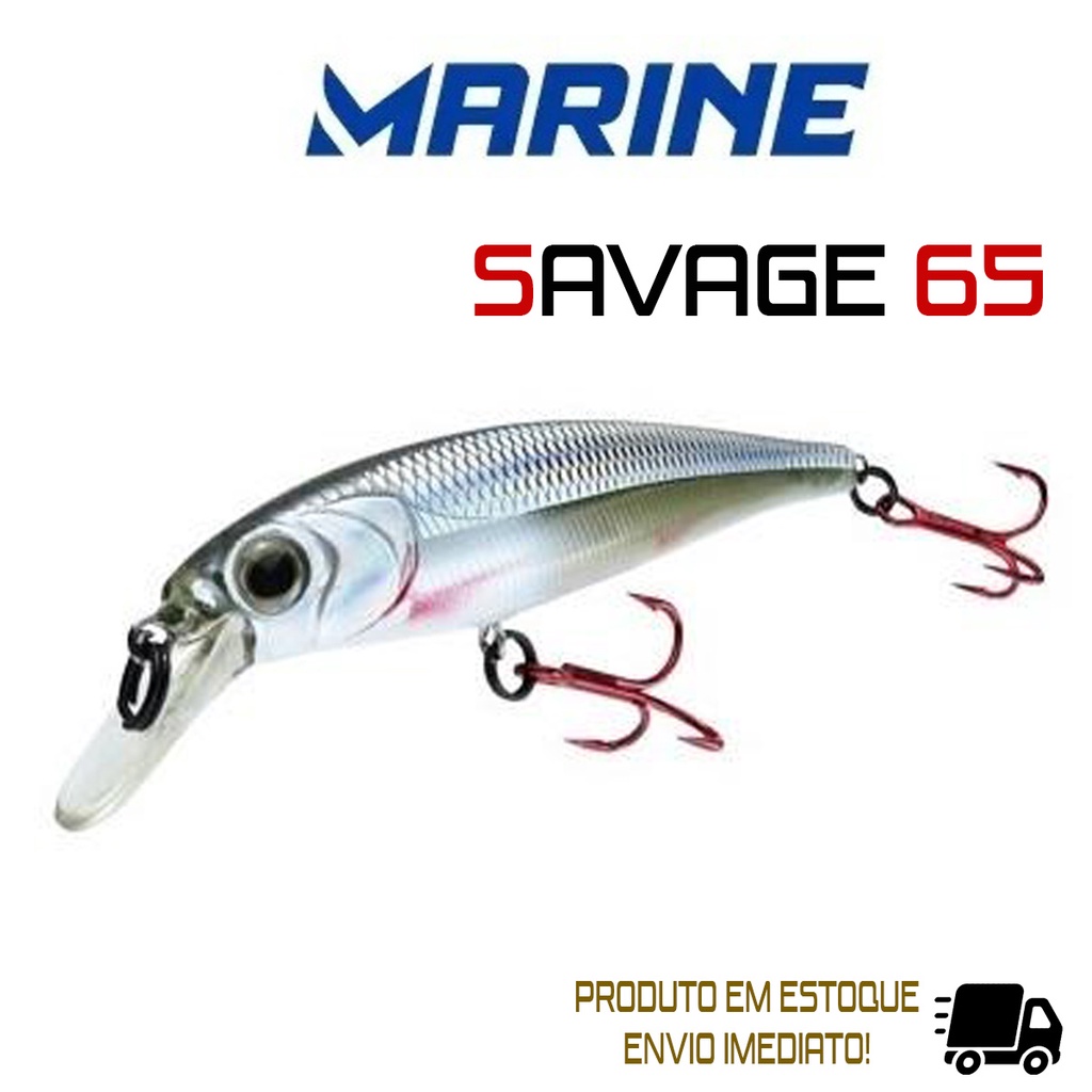 Isca Artificial Marine Sports Savage 65 | Shopee Brasil
