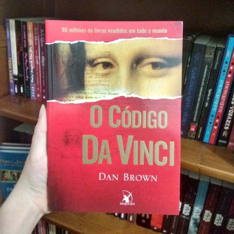 Livro O código da Vinci - Dan Brown | Shopee Brasil