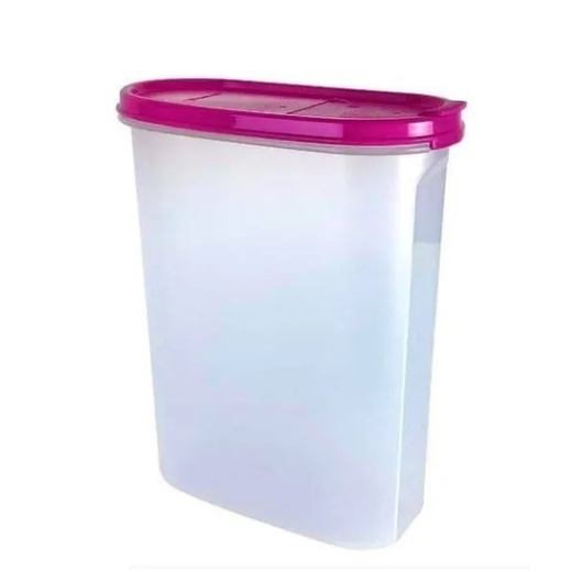 Tupperware Modular Oval 2,3 Litros Tampa Rosa | Shopee Brasil