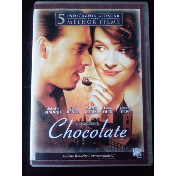 Dvd Chocolate - Johnny Depp | Shopee Brasil