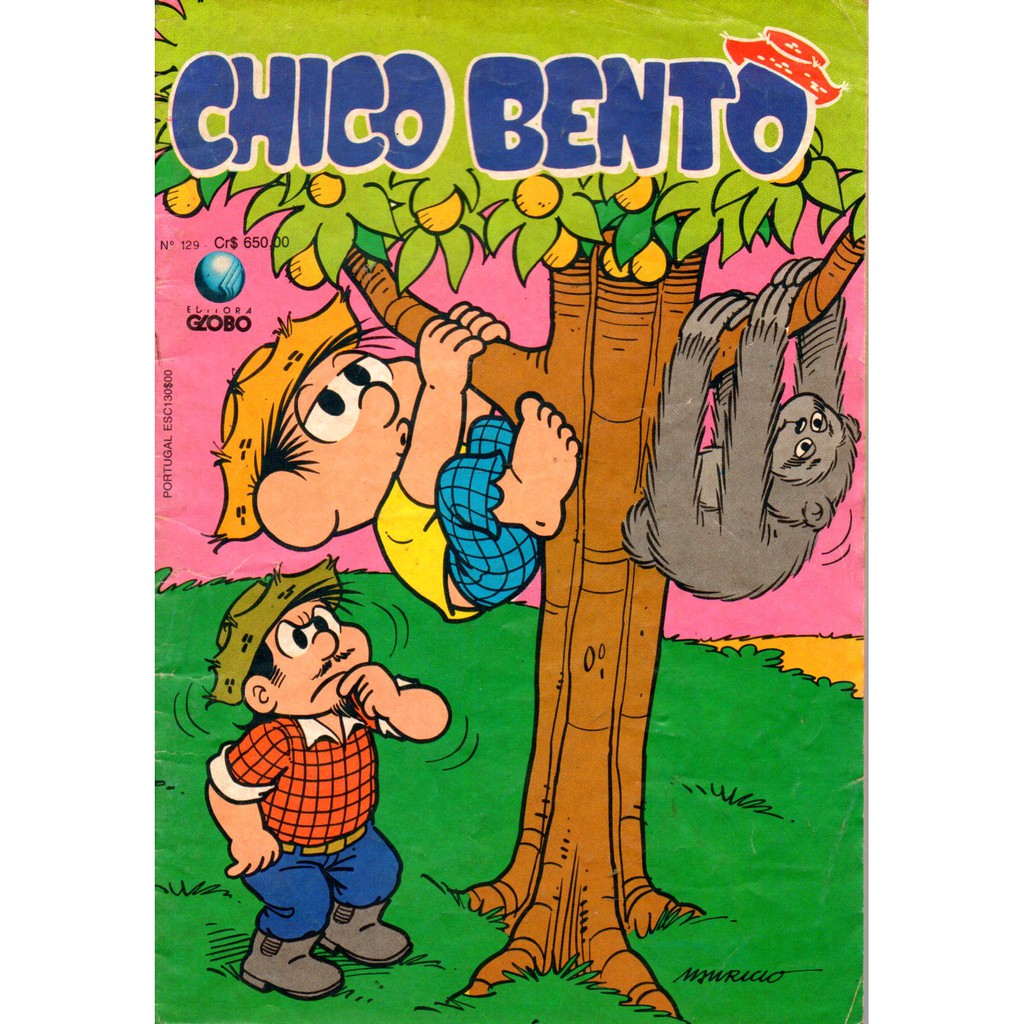 CHICO BENTO N° 129 - 26 PÁGINAS - EM PORTUGUÊS - EDITORA GLOBO ...