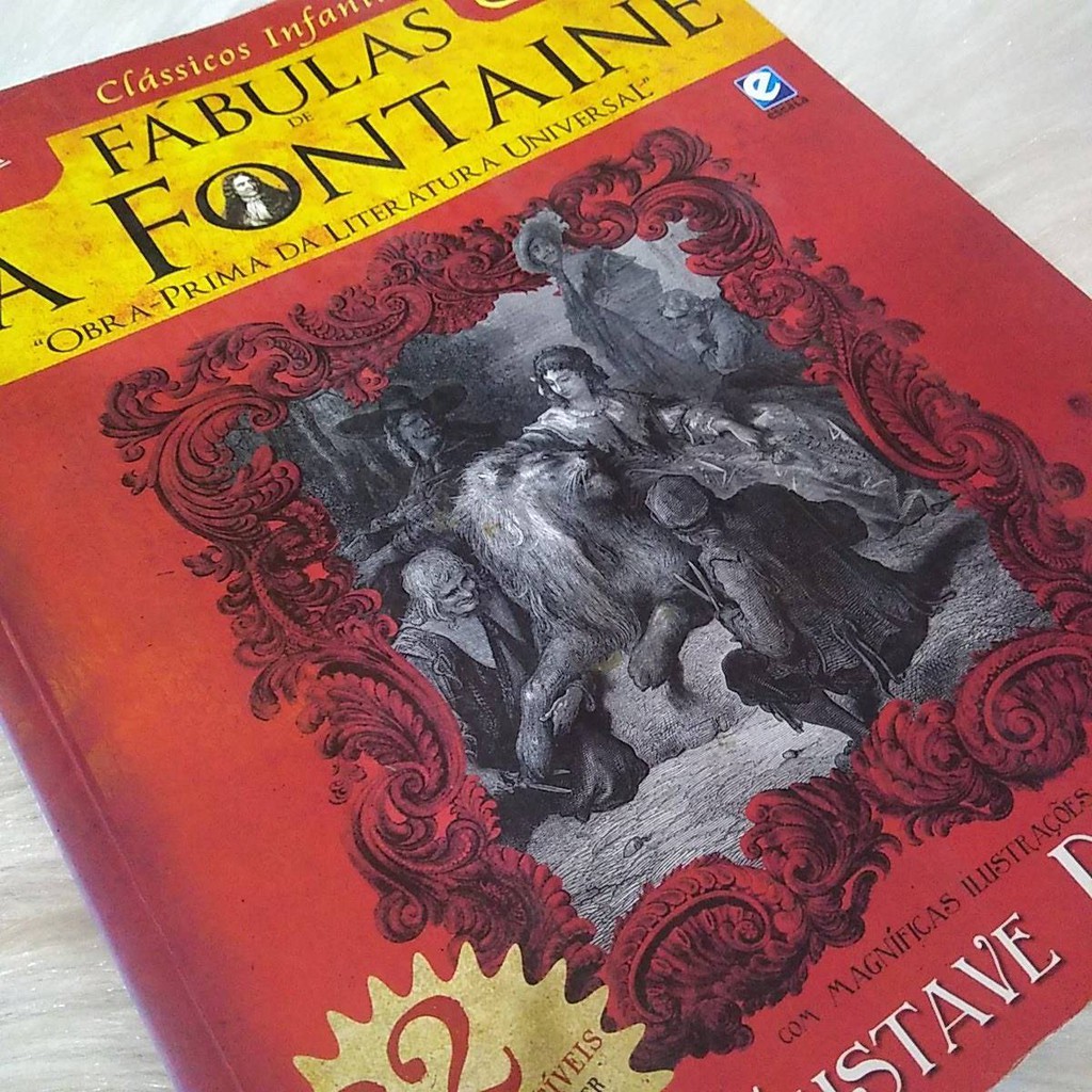 Livro Fabulas de La Fontaine Classicos Infantis Vol III Obra Prima da ...
