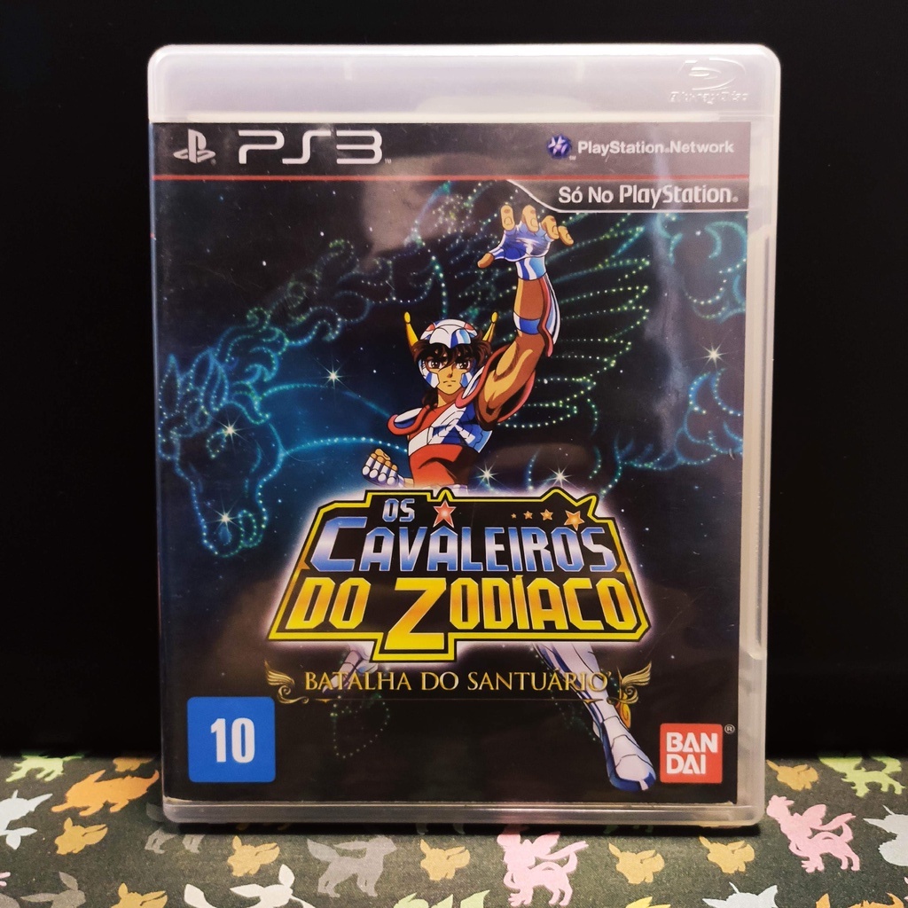 Os Cavaleiros Do Zodíaco Batalha Do Santuário Jogo PS3 Playstation 3 Seminovo Usado | Shopee Brasil