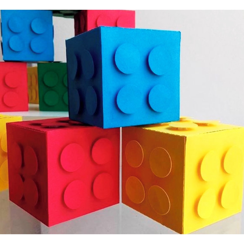 Caixa Cubo Lego | Shopee Brasil