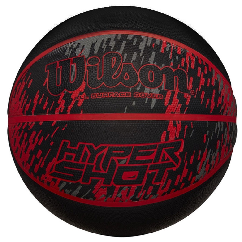 Bola de Basquete Wilson Hyper Shot Oficial Preta | Shopee Brasil