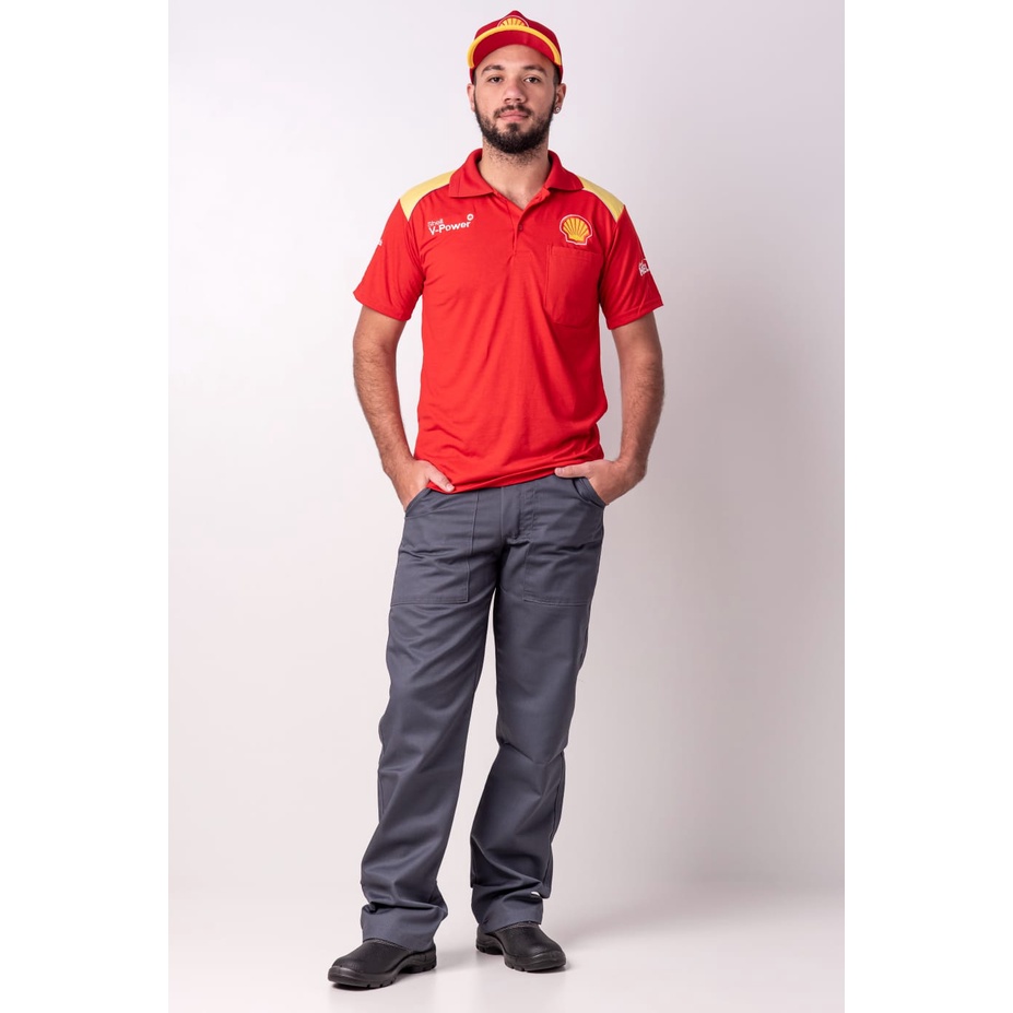 Camisa Polo Shell Unisse | Shopee Brasil