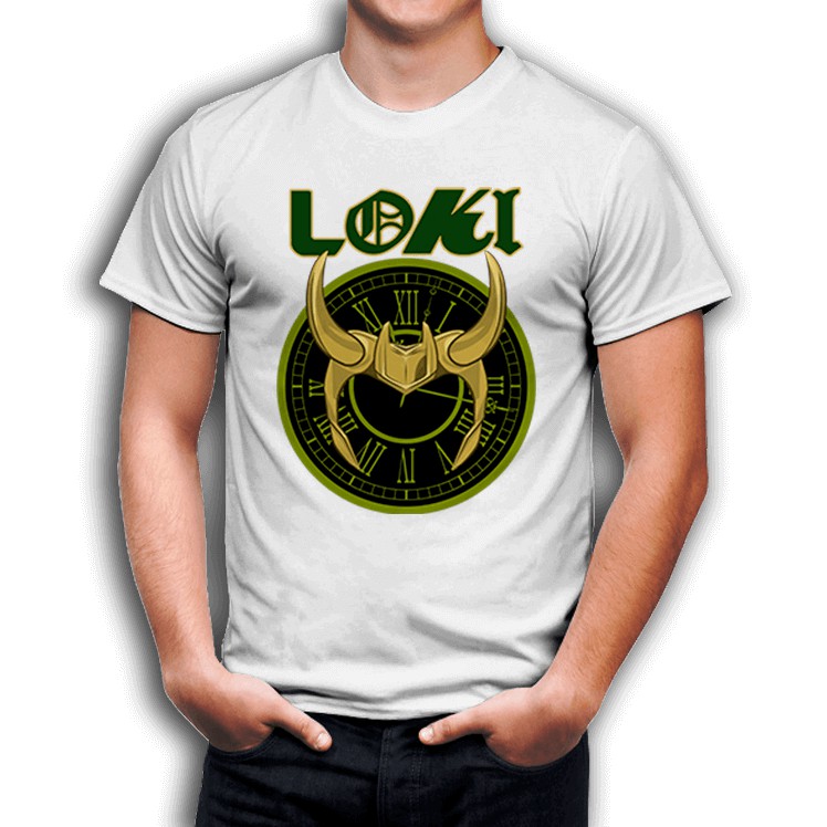 Camiseta Loki Série Marvel Timeline Clock Asgard Geek Nerd | Shopee Brasil