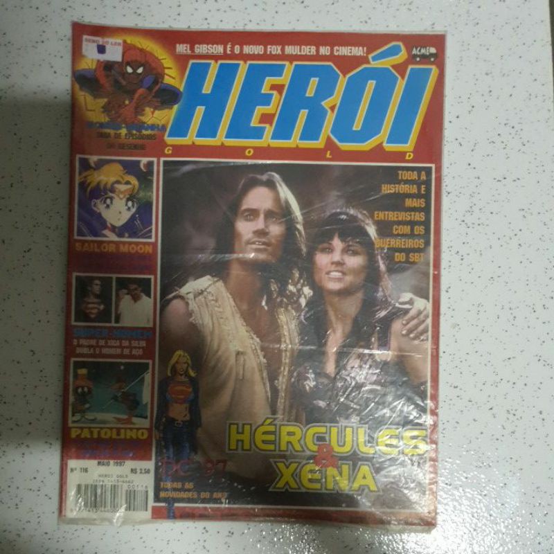 Revista Heroi Gold Formatao Usada (Atualizado DEZEMBRO/2024) | Shopee ...