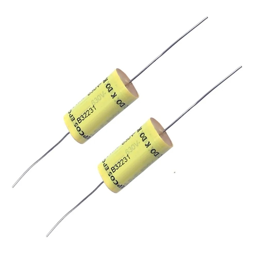 4 X CAPACITOR AXIAL MKT EPCOS 0,033uf / 33k x 400v NOVOS!! | Shopee Brasil