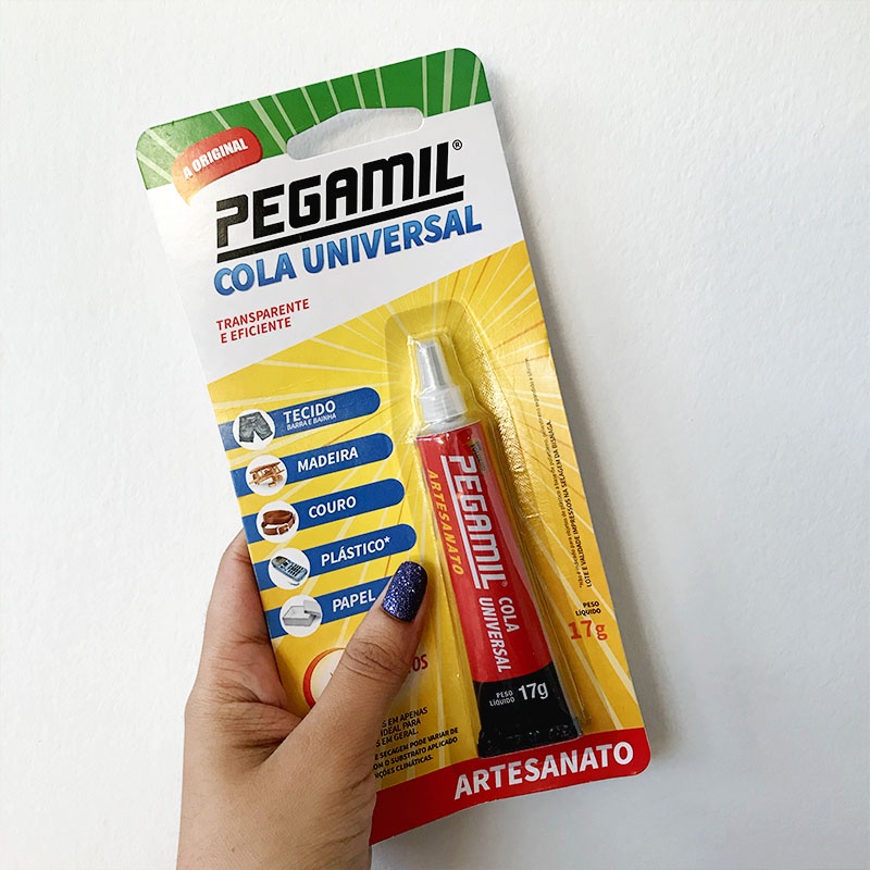 Cola Pegamil Universal 17g ou 51g | Shopee Brasil