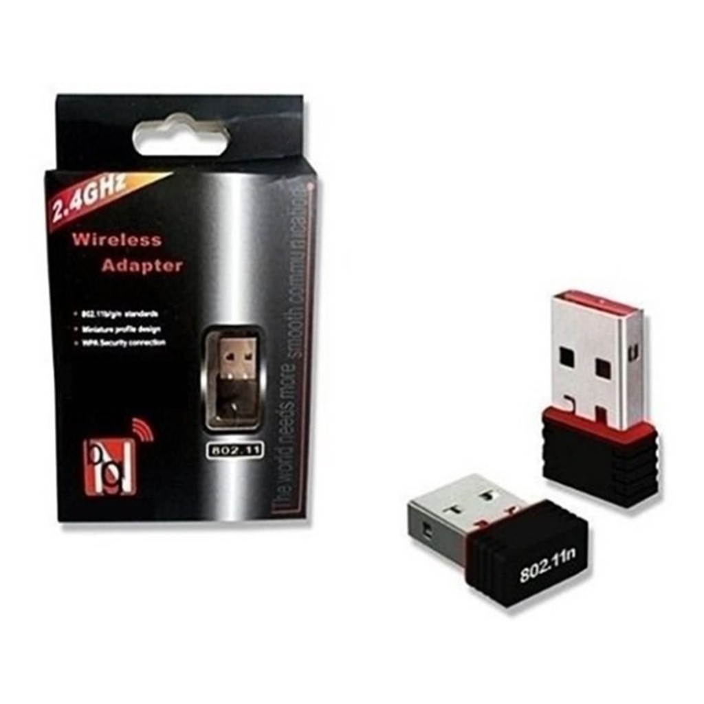 Mini Receptor de Internet Sem Fio/Adaptador Wifi Dongle USB 300 Mbps ...