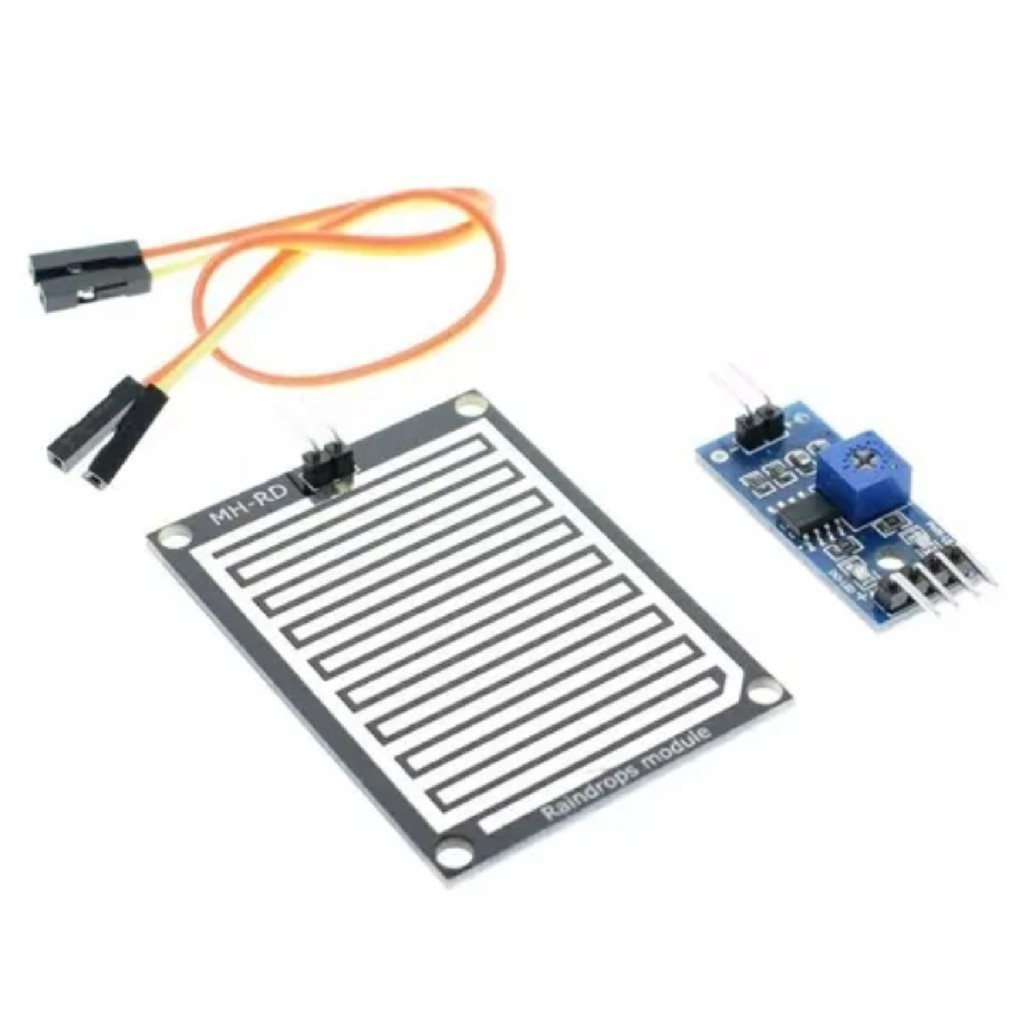 Módulo Sensor De Chuva Arduino Pic Raspberry Esp32 Nodemcu | Shopee Brasil