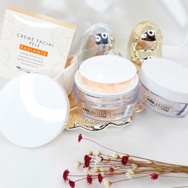 Creme Facial Pele Radiante Max Love | Shopee Brasil
