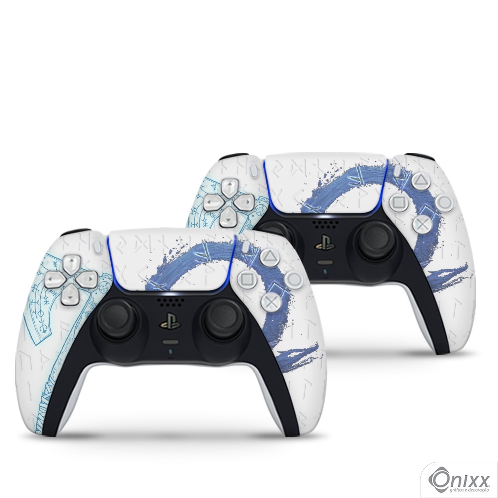 Skin PS5 JOYSTICKS Adesiva GOD OF WAR RAGNAROK | Shopee Brasil