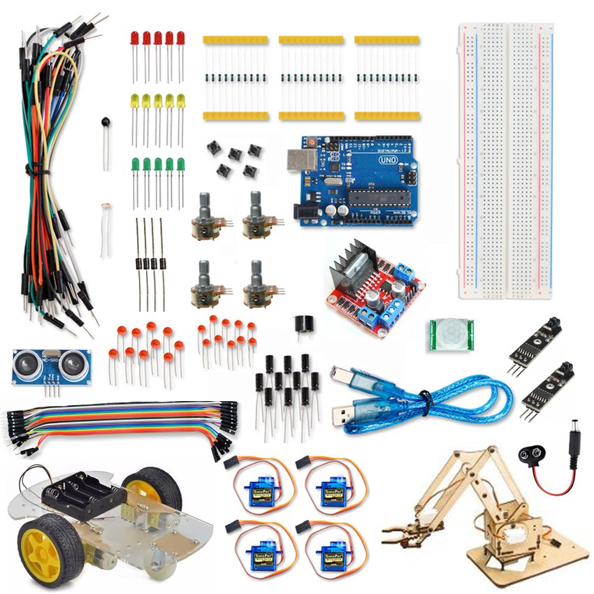 Kit Arduino Robótica Eletrogate Shopee Brasil 