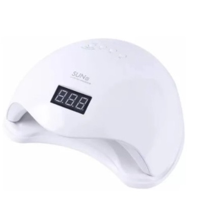 Cabine Led/uv Sun5 Branca Digital 48w Bivolt Sun Unhas Gel Acrígel ...