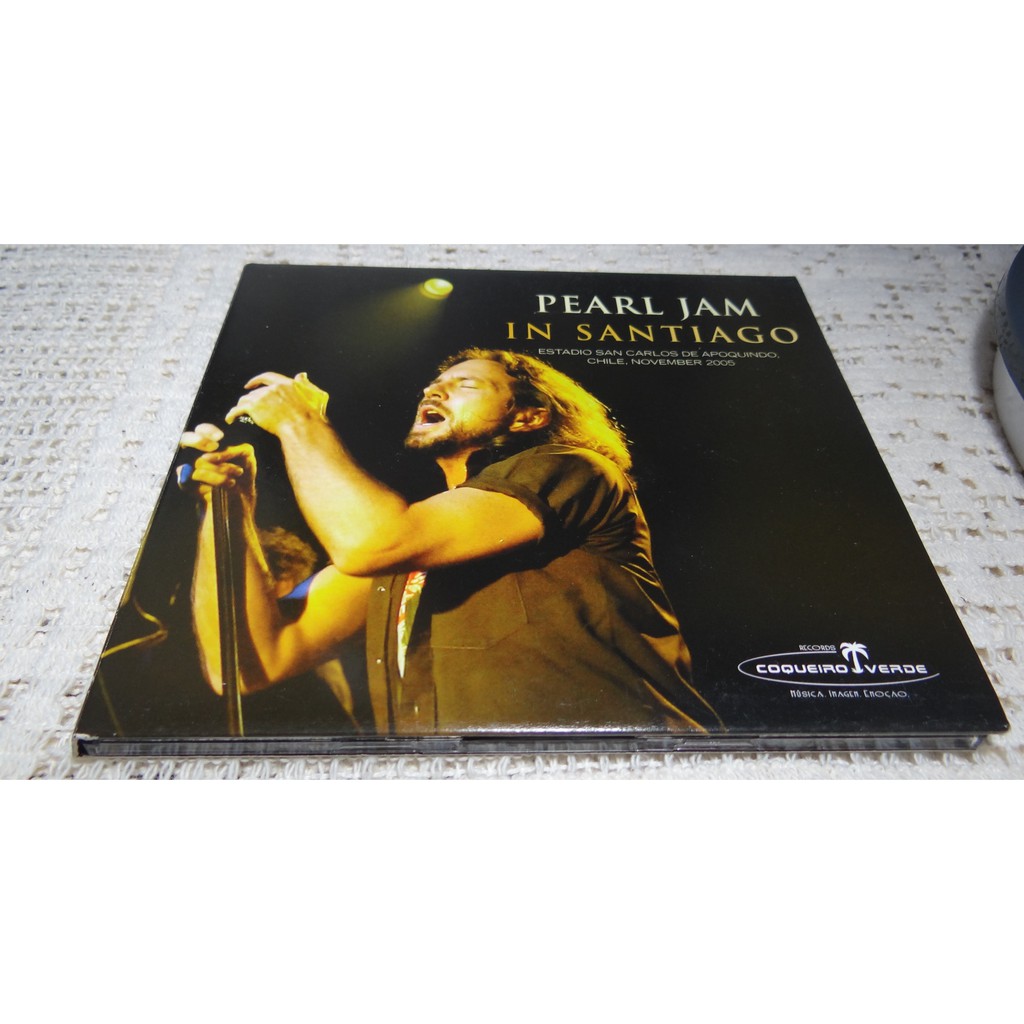 CD Pearl Jam - Live in Santiago (Edição Nacional) | Shopee Brasil