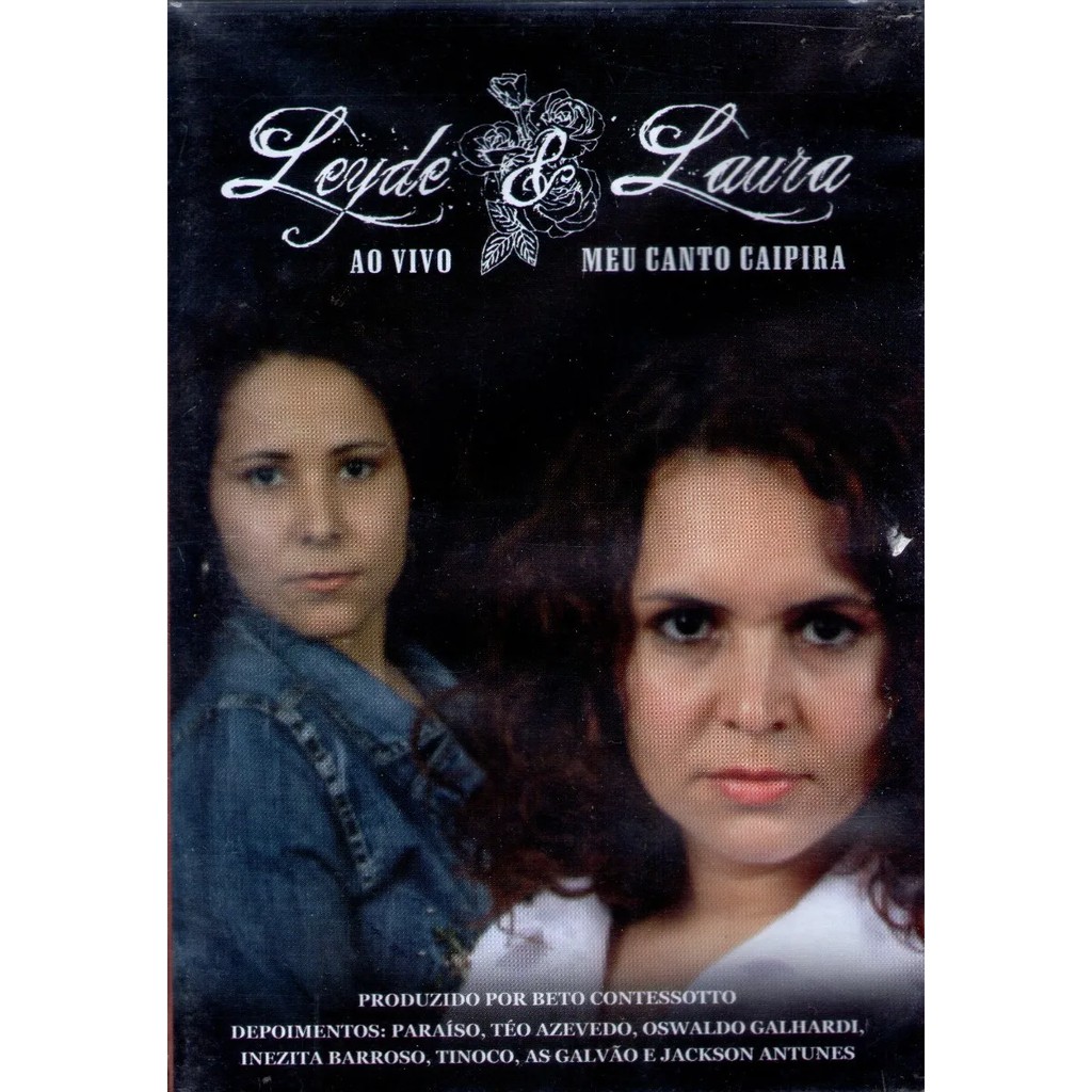 Dvd Leyde E Laura Meu Canto Caipira Ao Vivo | Shopee Brasil