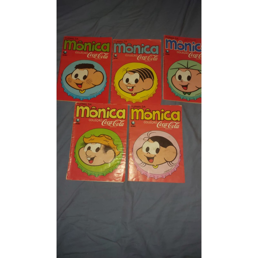 Coleção Gibis turma da monica coca cola | Shopee Brasil