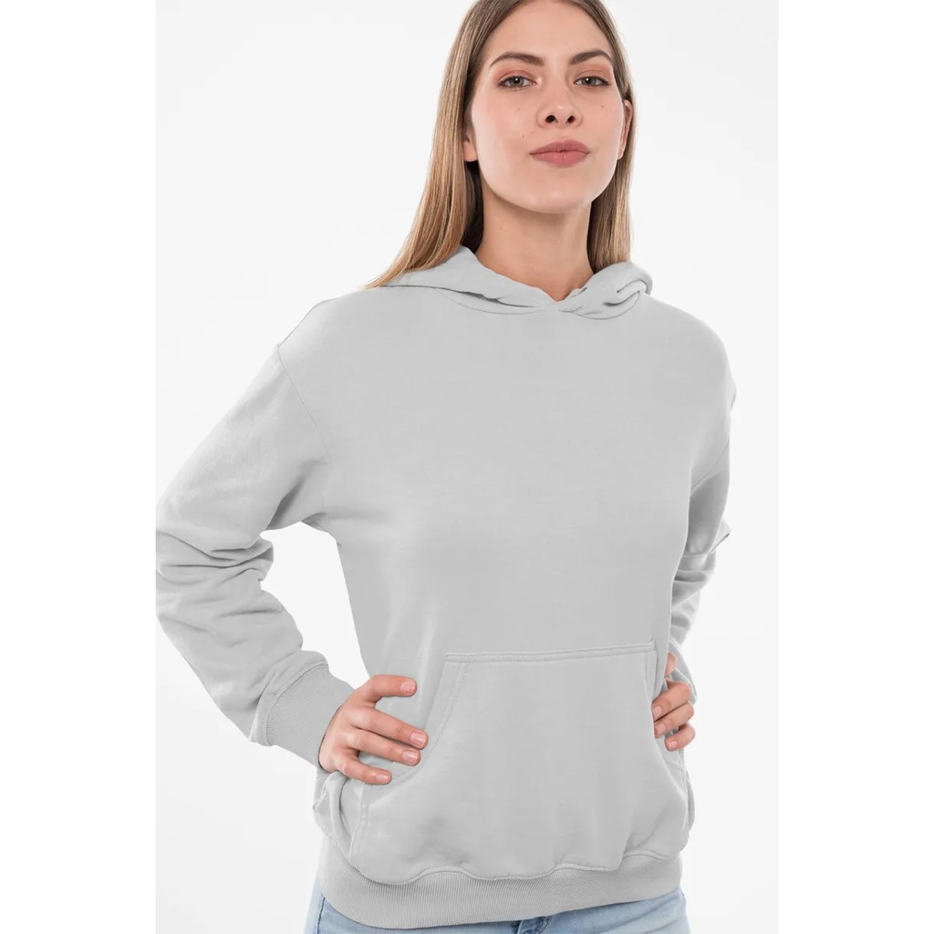 Moletom Liso Masculino E Feminino Com Bolso E Capuz | Shopee Brasil