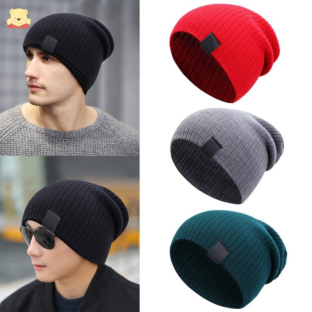 Touca de Lã Forrada Masculino Adulto Toca Gorro Toucas Frio Inverno ...