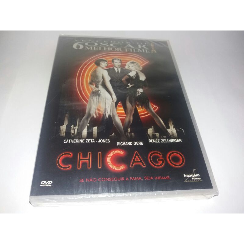 Dvd - Chicago - 2002 - Richard Gere - Catherine Zeta Jones - Dublado ...
