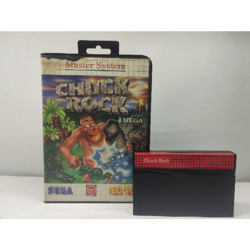 CHUCK ROCK MEGA DRIVE | Shopee Brasil