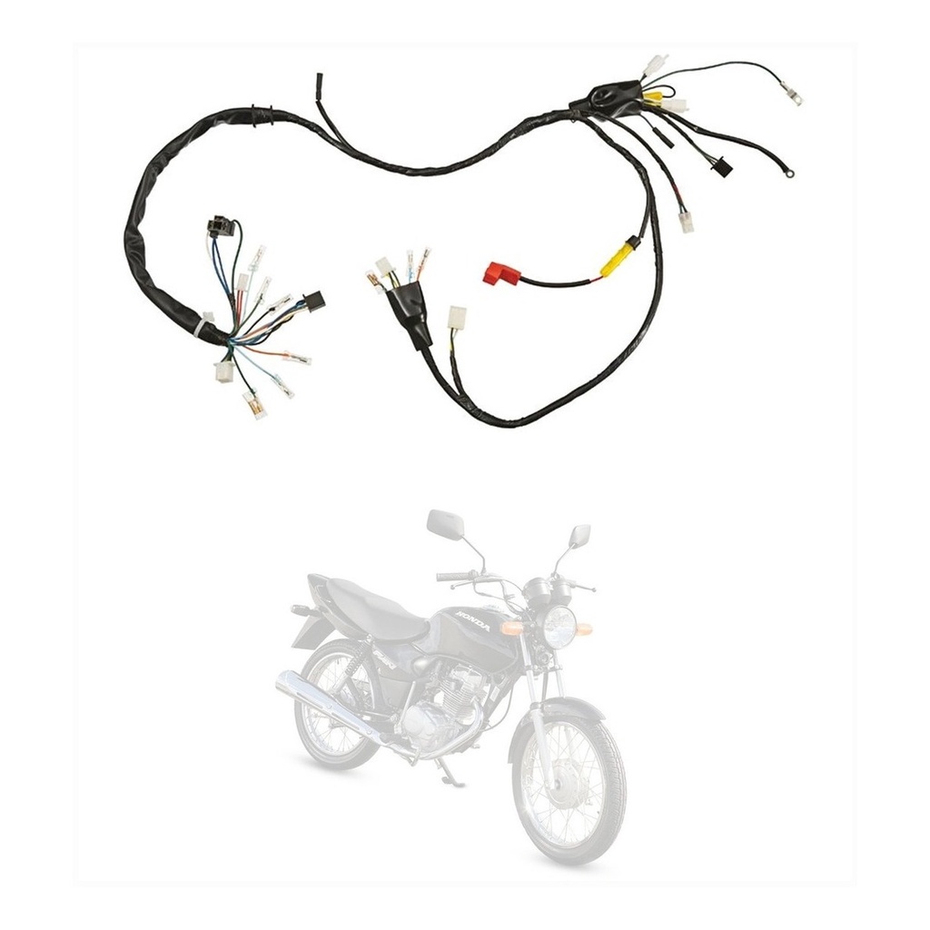 Chicote Fiacao Principal Magnetron Honda Cg Fan 125 Ks 05-08 | Shopee ...