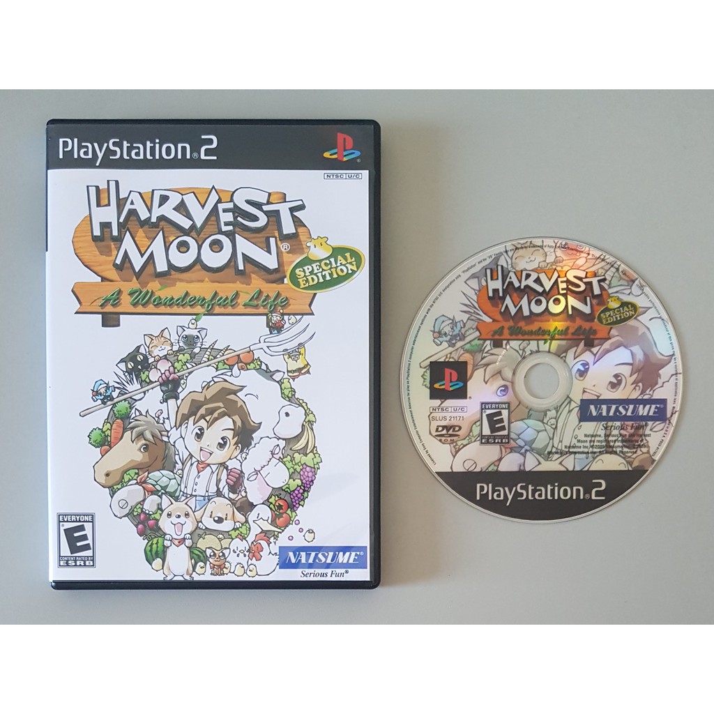 PS2 - Harvest Moon A Wonderful Life - Leia a descrição | Shopee Brasil