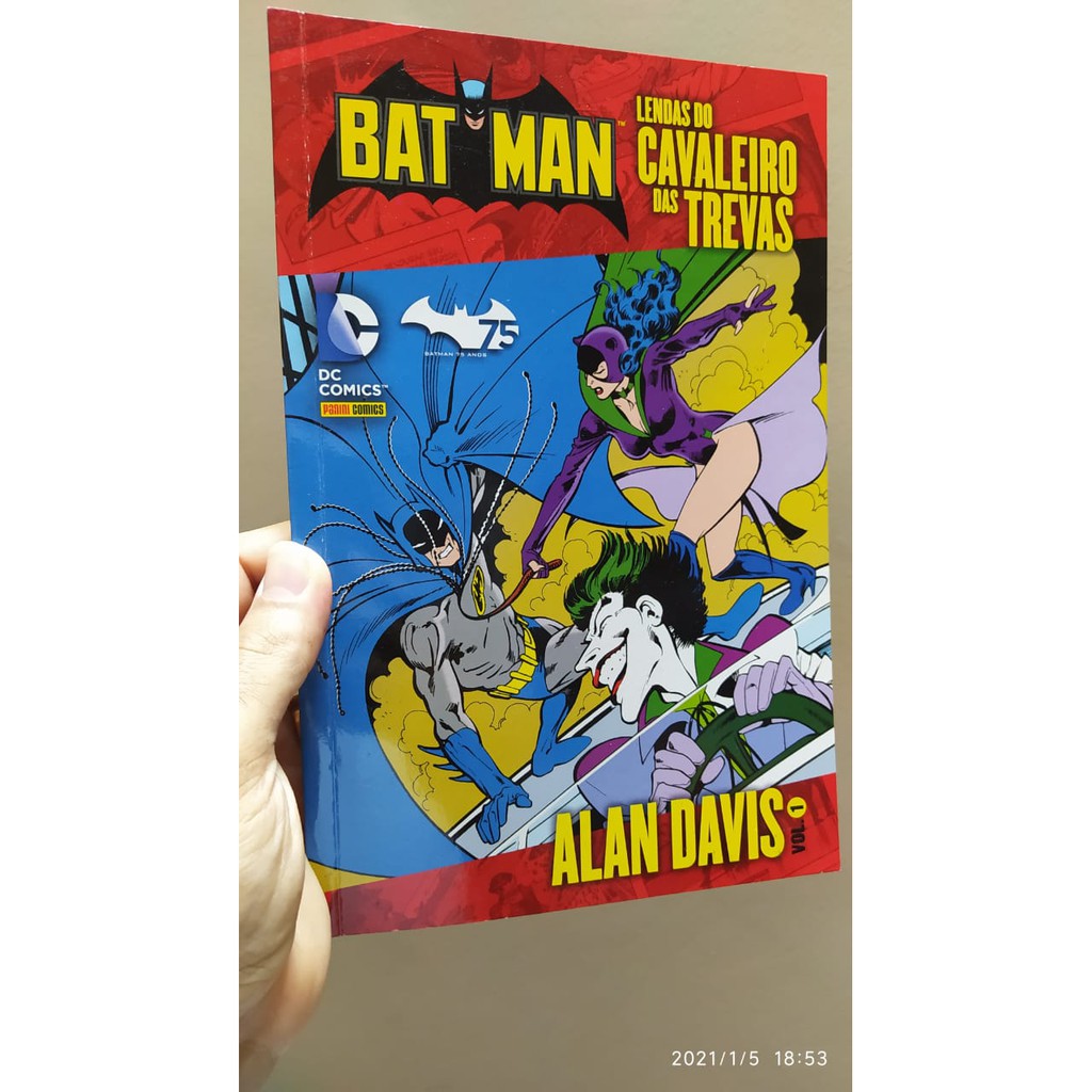 Batman - Lendas do Cavaleiro das Trevas: Alan Davis n° 1 e 2 (COMPLETO ...