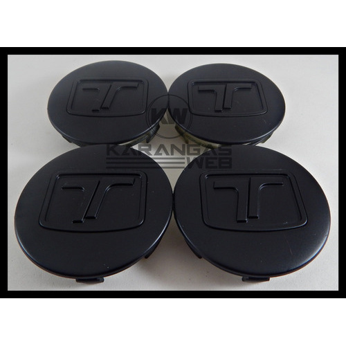 Kit 4 Pçs Calota Tampa Centro Roda Ford Troller Preto Fosco | Shopee Brasil