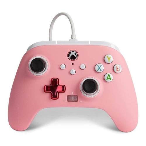 Controle PowerA Enhanced Xbox One - Series X|S - PC - Rosa - Pink ...