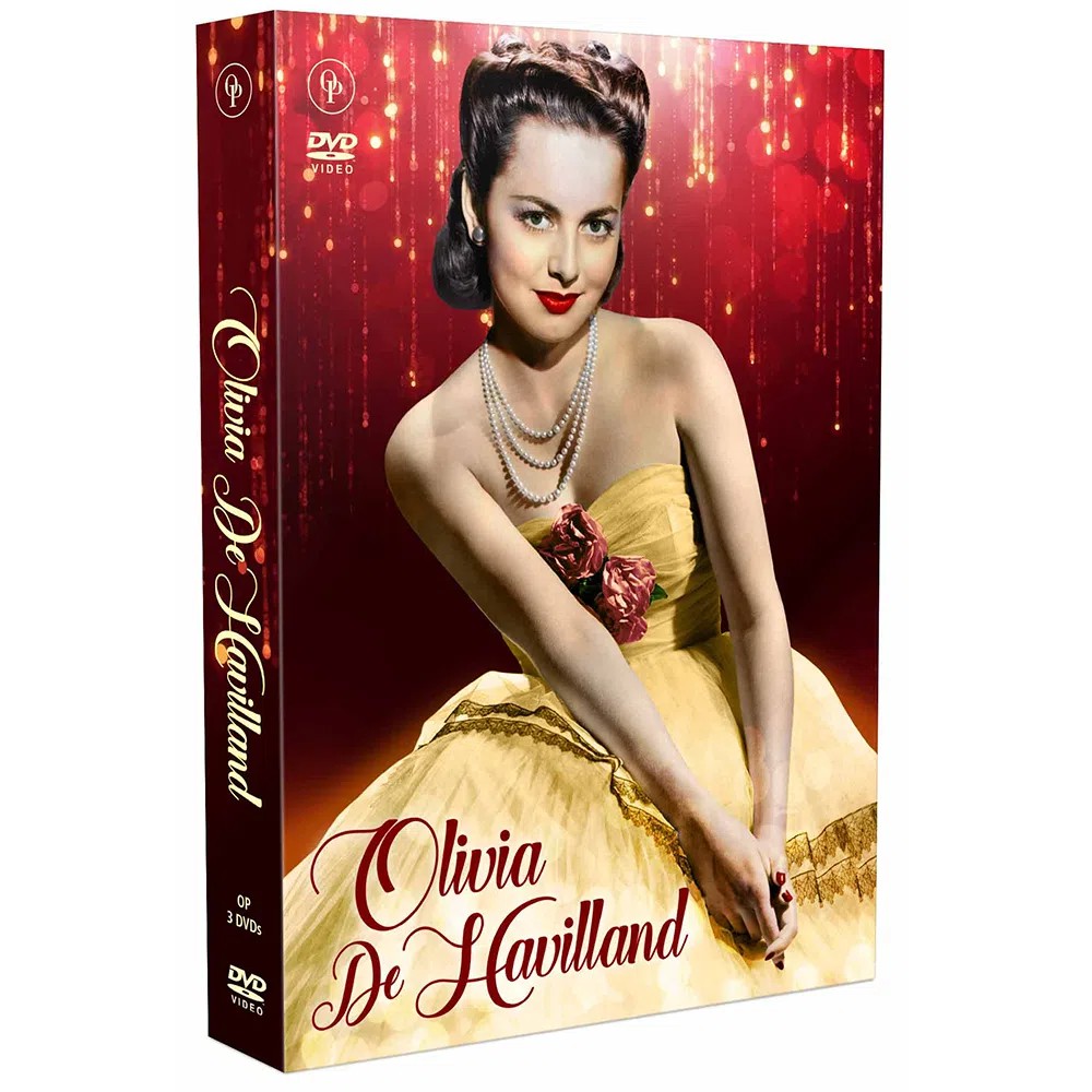 Dvd: Olivia de Havilland (Atriz) - Digistack Com 3 Discos - Original e Lacrado | Shopee Brasil