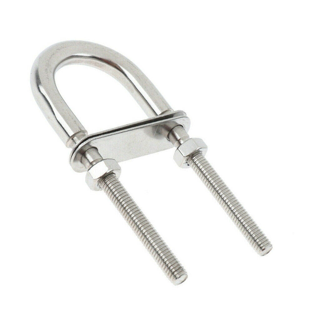 Ferragem U-Bolt Inox 10MM Para Proa Porca E Placa De Fixação | Shopee ...