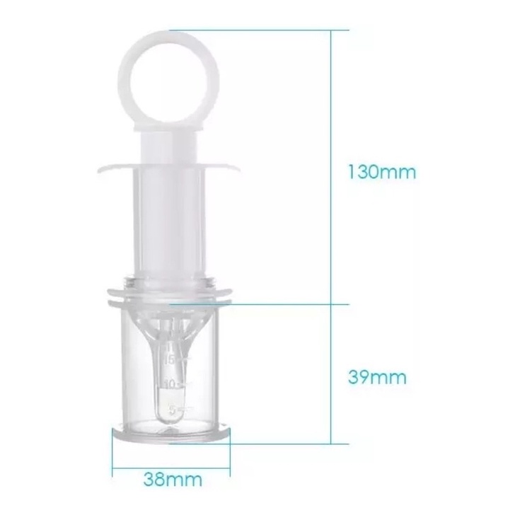 Seringa Chupeta Dosadora De Silicone Remedio/alimentos Bebe | Shopee Brasil