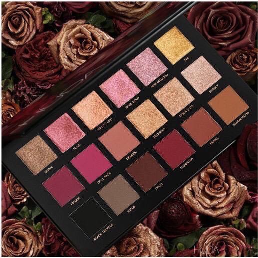Paleta de Sombras Huda Rose Gold Remastered | Shopee Brasil