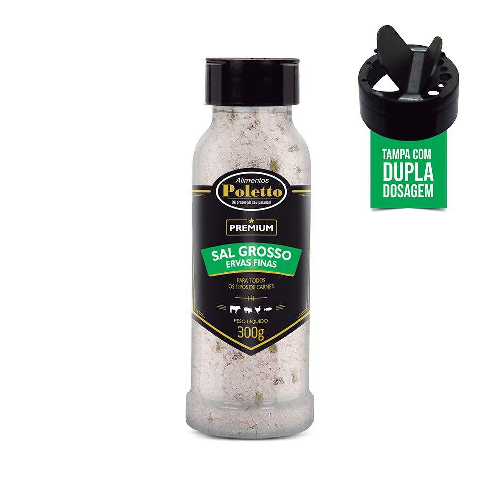 Sal de Parrilla e Ervas Finas Poletto 250g | Shopee Brasil