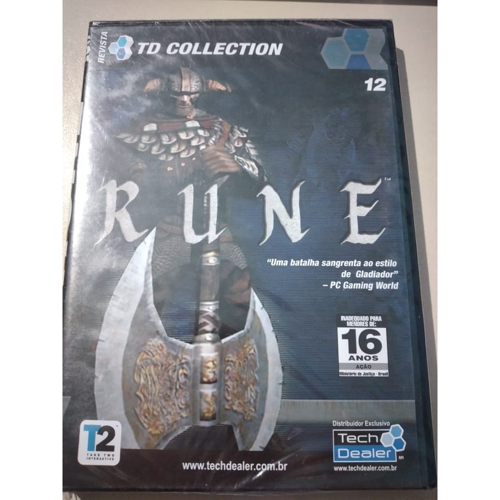 Rune Jogo Original Pc Cd-Rom | Shopee Brasil