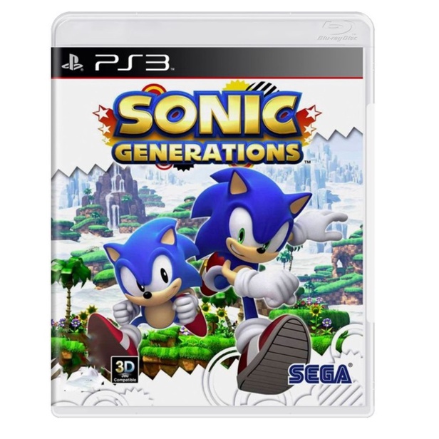 Sonic Generations - Jogo para PS3 - Mídia Física - Original! | Shopee ...