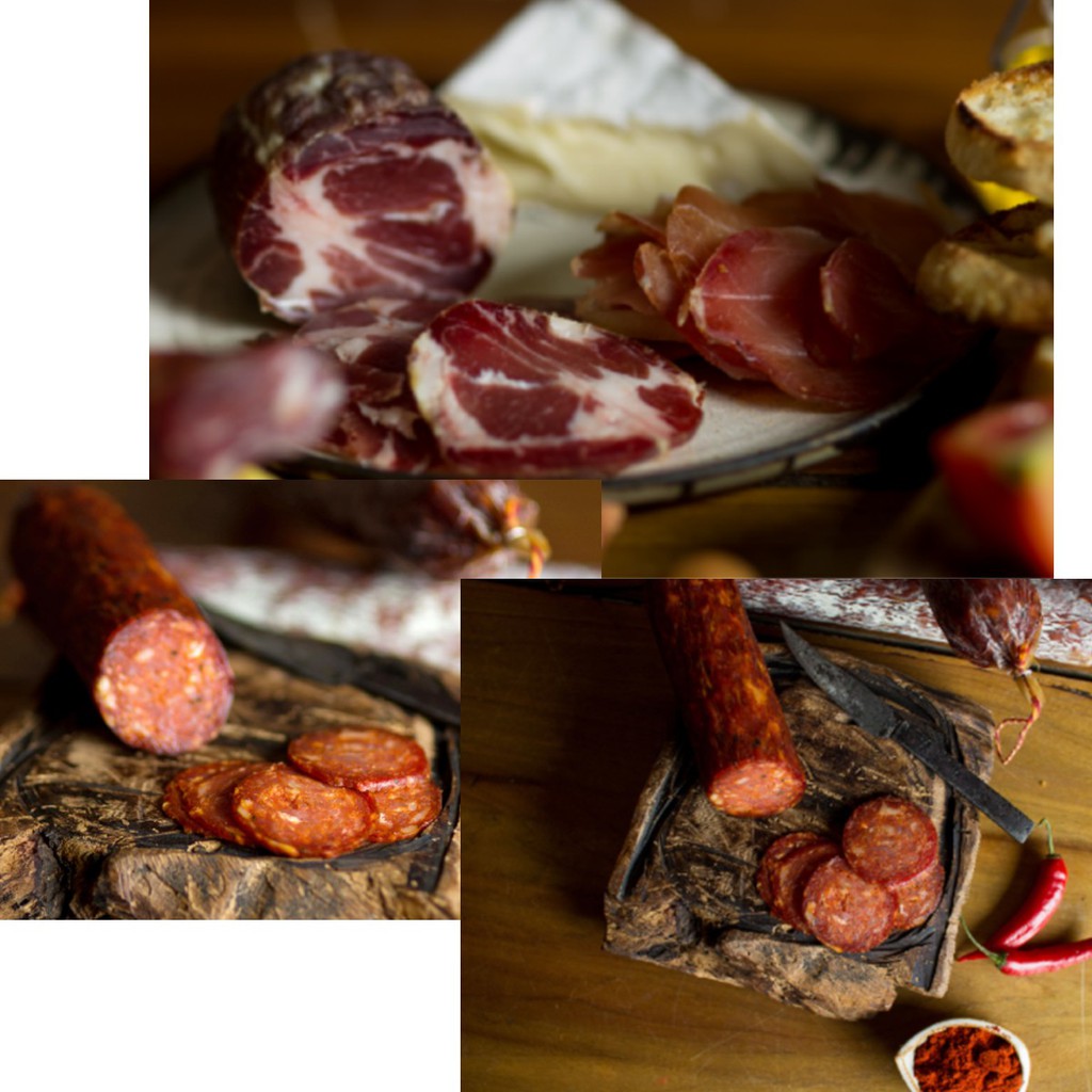 Kit Chorizo Pirineus - Cantimpalo, Cantimpalo Pepperone e Copa | Shopee ...