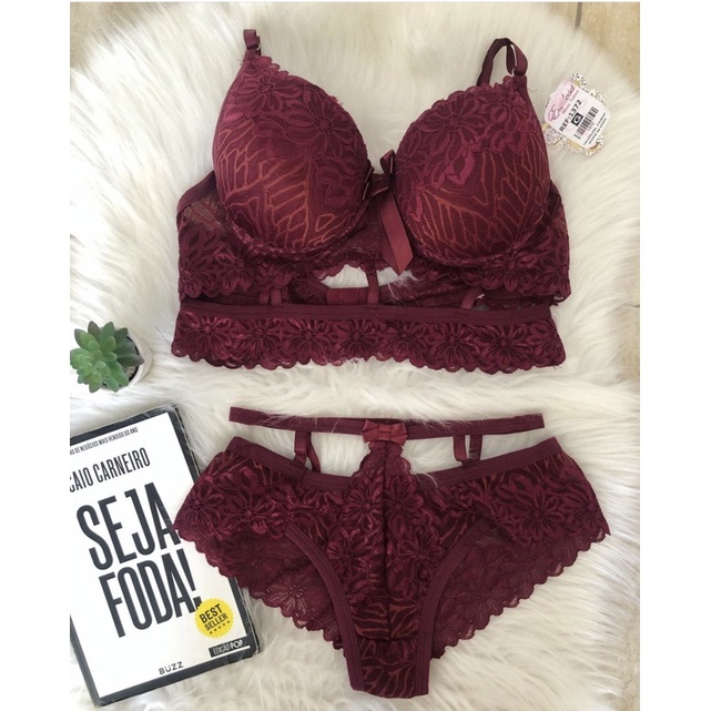 conjunto de lingerie de renda | Shopee Brasil conjunto de lingerie de renda | Shopee Brasil