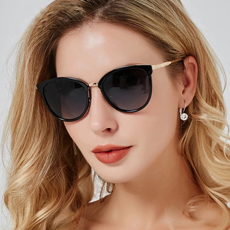 Oversized Sunglasses Mulheres 2021 Retro Rodada Óculos De Sol Do