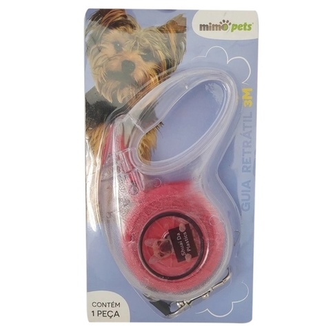Guia Retratil Mimo Pets | Shopee Brasil